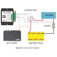 REC Pre-charge Resistor and Relay 12V 24V 48V 11-68V
