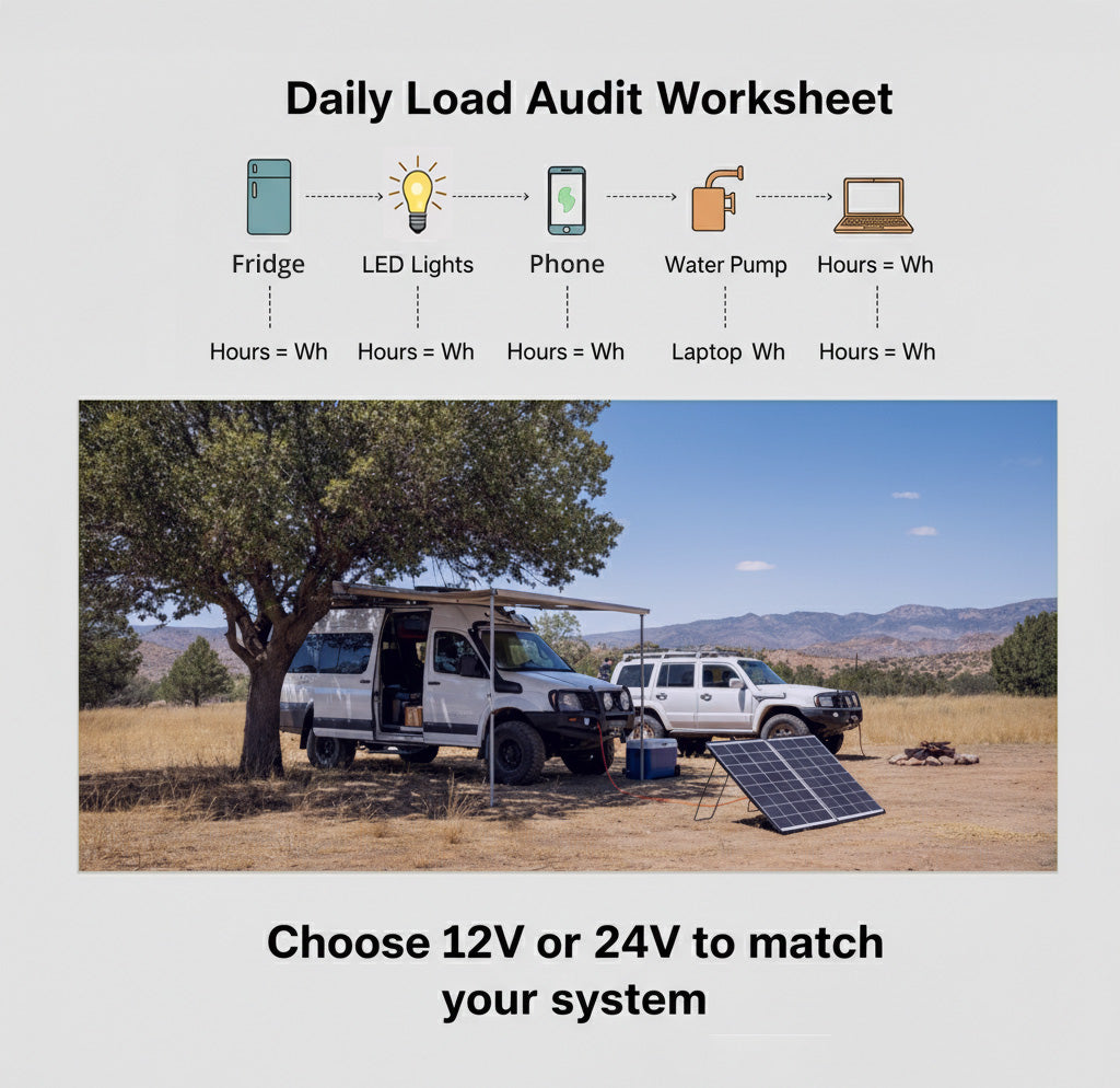 Camping Solar Panel Sizing Guide 2026 – Solar 4 RVs