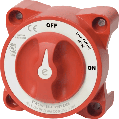 Blue Sea Battery Switch 350A Dual Circuit BS-5510EB – Solar 4 RVs