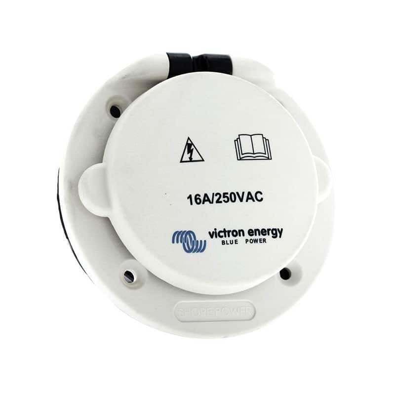 Victron 16A/250Vac CEE Polyamid Power Inlet with Cover SHP301603000 ...