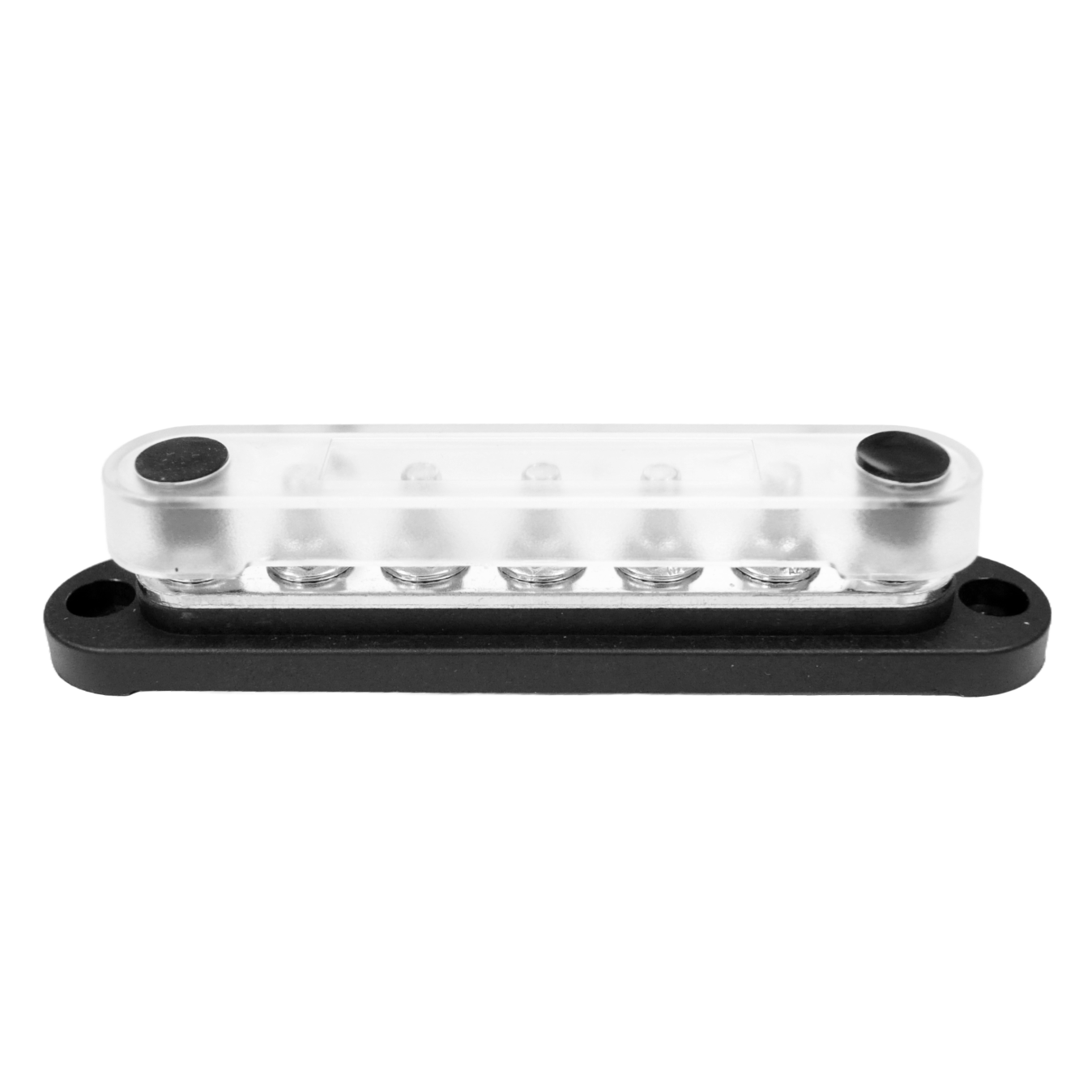 Exotronic 150A Black 7P/Terminals Busbar w/Cover | Exo-BB-150-M6-7 ...